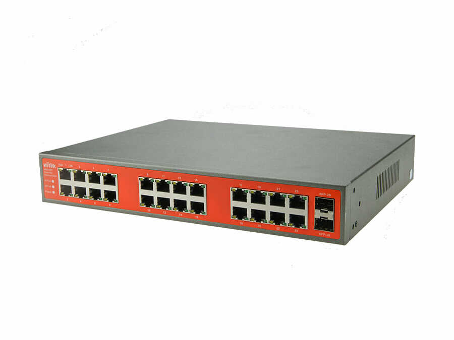 WI-SG124F PoE Switch WI-TEK
